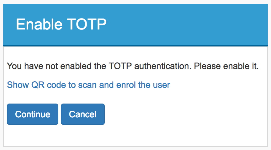 Two Factor Authentication Configuration Using Totp Tutorial